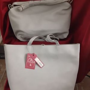 Merona | Bags | Bag In A Bag Tote Purse With Crossbody Merona Bnwt ...